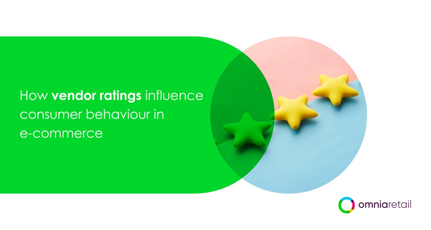 How vendor ratings influence consumer behaviour in e-commerce